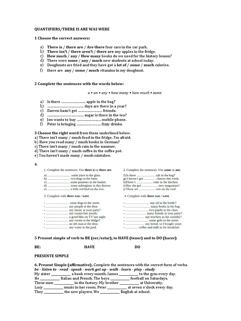 Repaso Gramatica | PDF