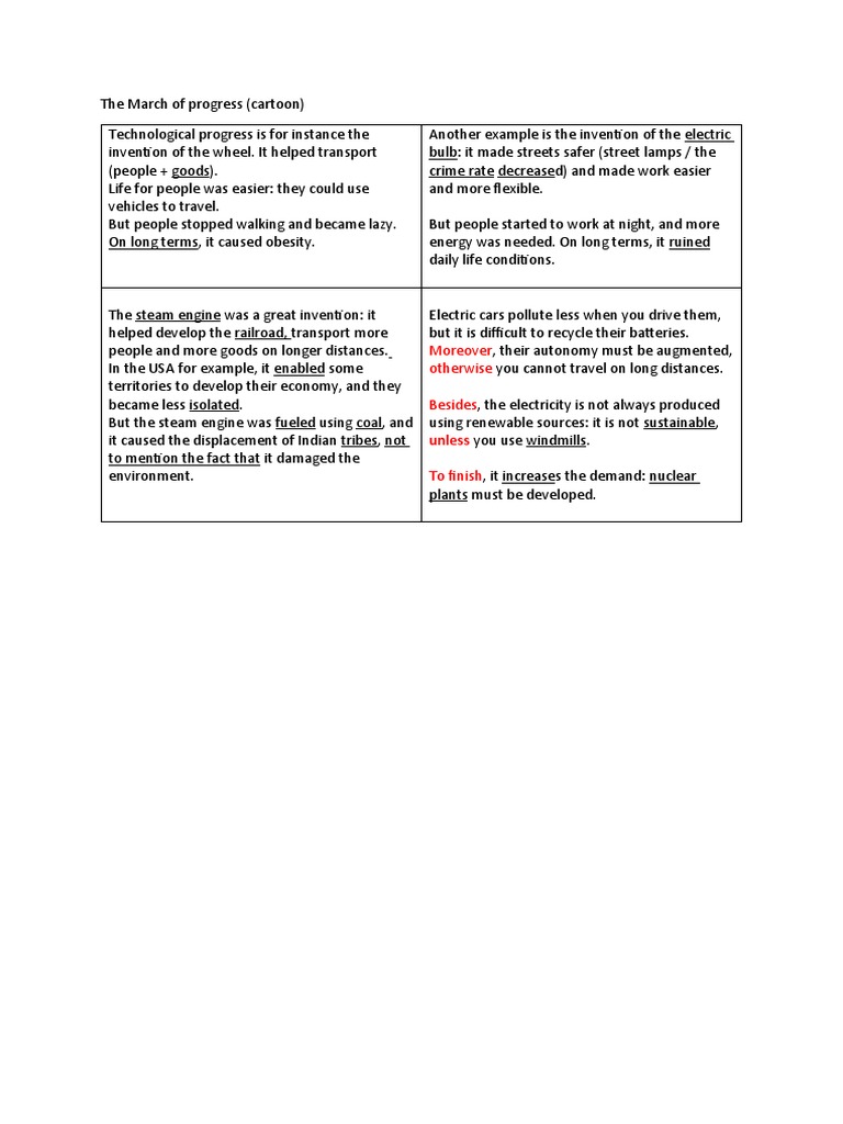 The March of Progress | PDF