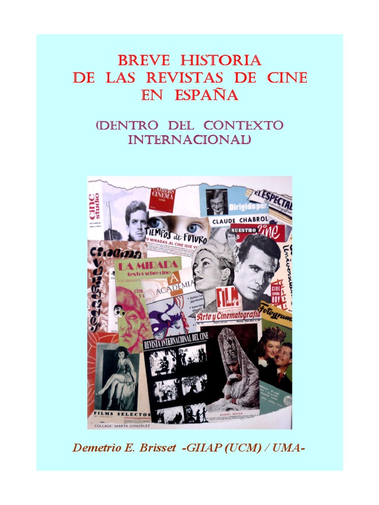 CRONOLOGÍA REVISTAS DE CINE. D. E. Brisset | PDF