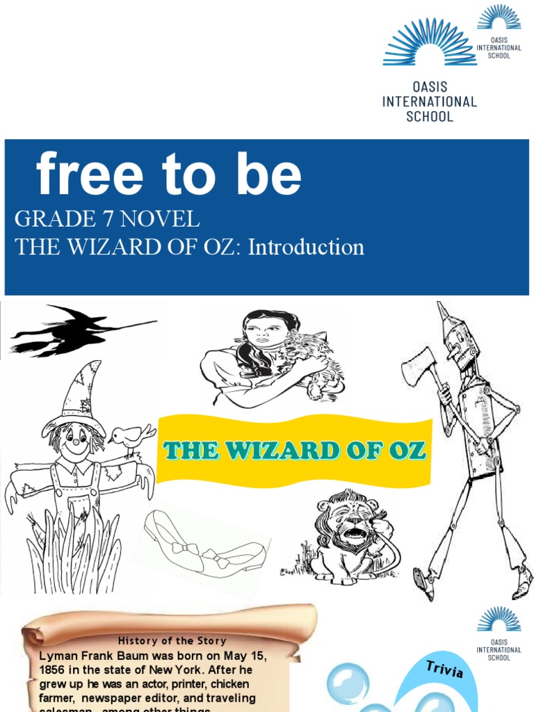 Novel Introduction | PDF | Narration | The Wonderful Wizard Of Oz