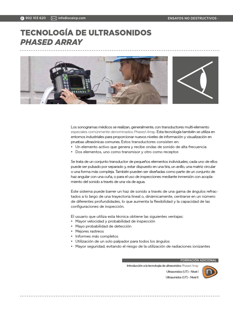 04 08 Phased Array | PDF | Ultrasonido