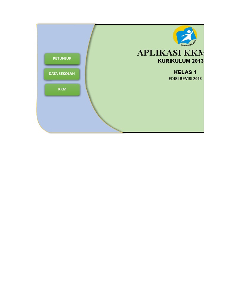 KKM Pjok Kelas 1 | PDF