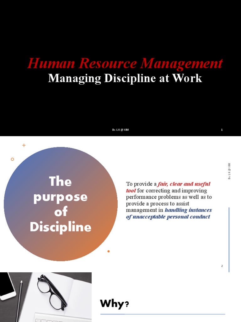 Managing Discipline and Correcting Employee Performance | PDF ...