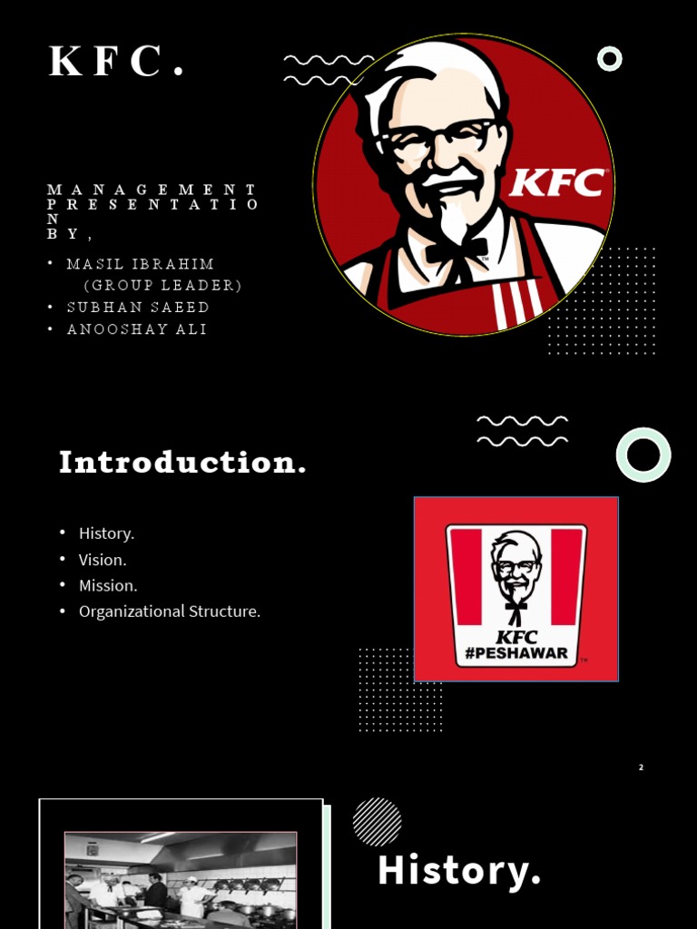 KFC Vision, Mission, and Management Overview | PDF | Food And Drink ...