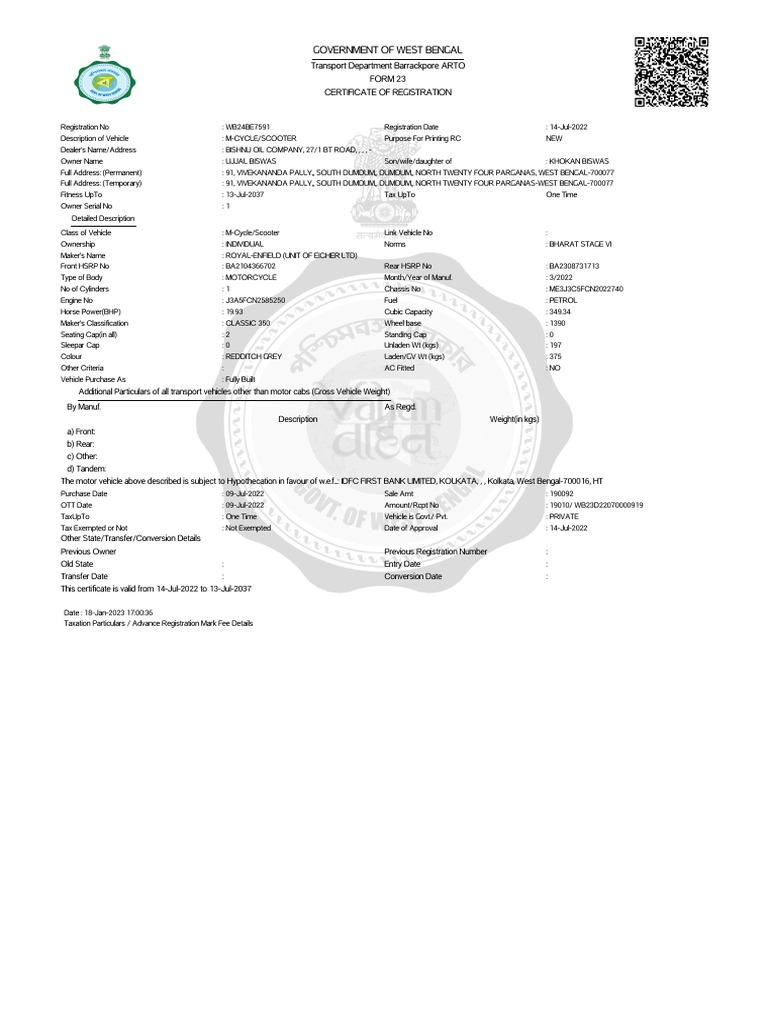 Https Vahan - Parivahan.gov - in Vahanservice Vahan Ui Onlineservice ...