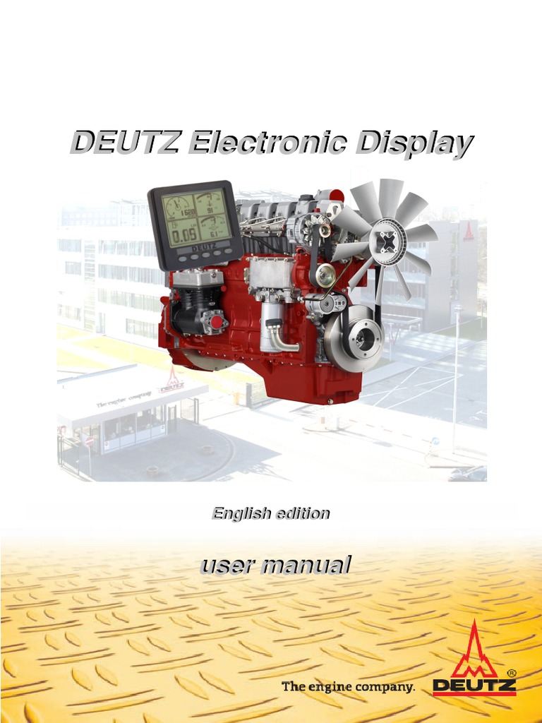 Display Deutz | PDF | Electrical Connector | Screw