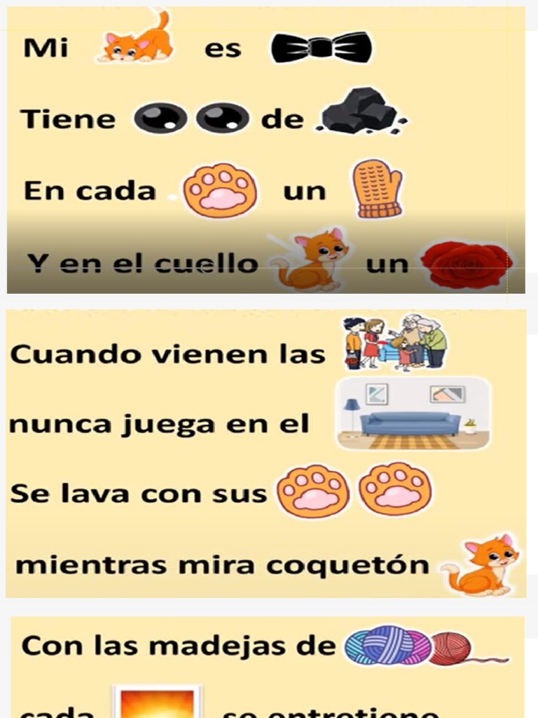 Poema Con Rima El Gato | PDF