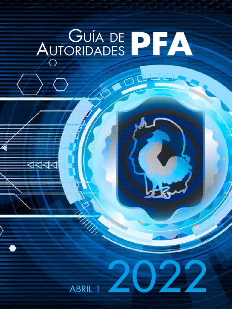 Guia de Autoridades 2022-04-01 | PDF | Cumplimiento de la ley | Crimen ...