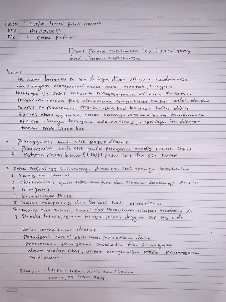 34 - Stepha Inecea Putri Utamie 3 | PDF