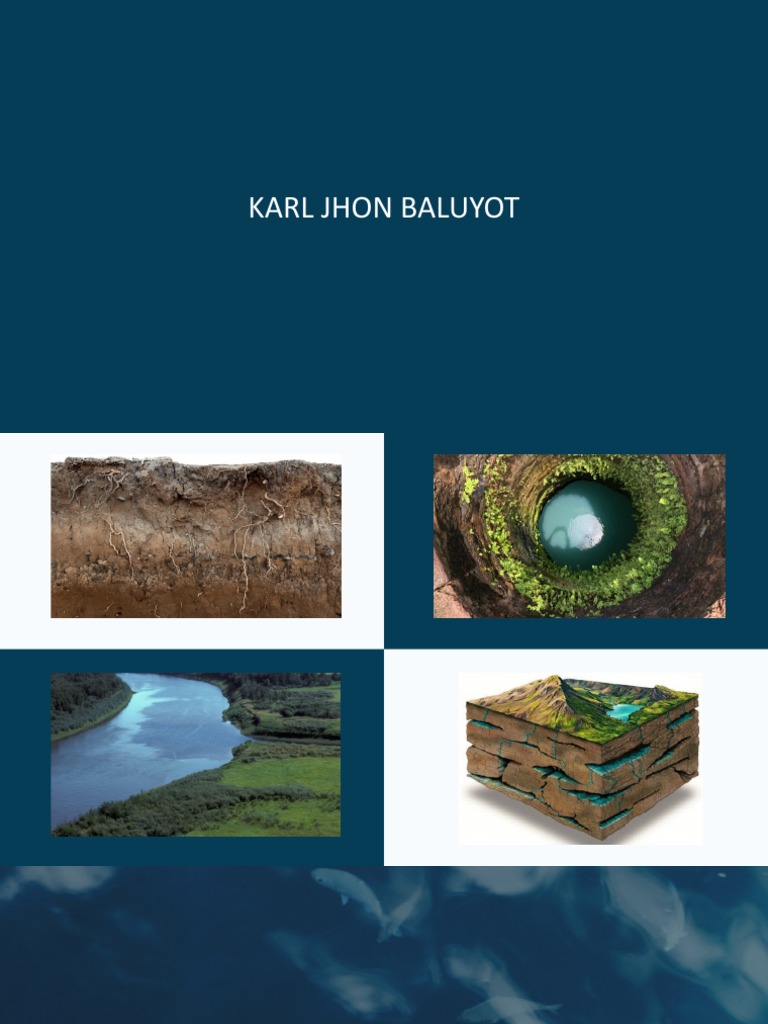 GROUNDWATER Baluyot | PDF | Aquifer | Groundwater