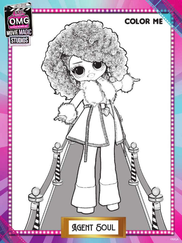 Lol Surprise Movie Studio Activity Sheets | PDF