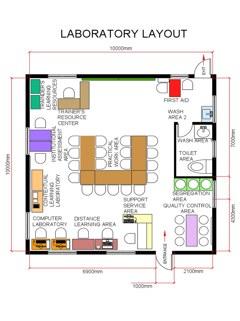 Laboratory Layout.R3 | PDF