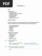 Numpy Crash Course - Sharp Sight | PDF | Array Data Type | Parameter (Computer Programming)