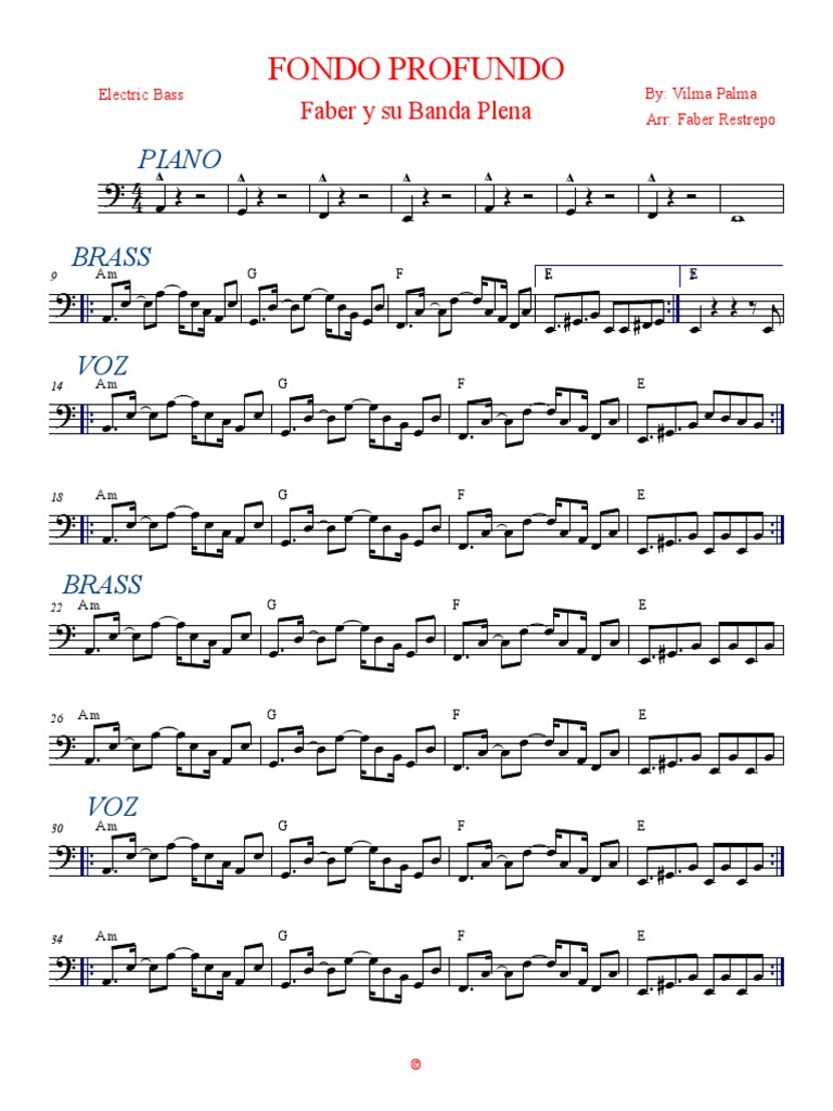 Fondo Profundo Bajo | PDF