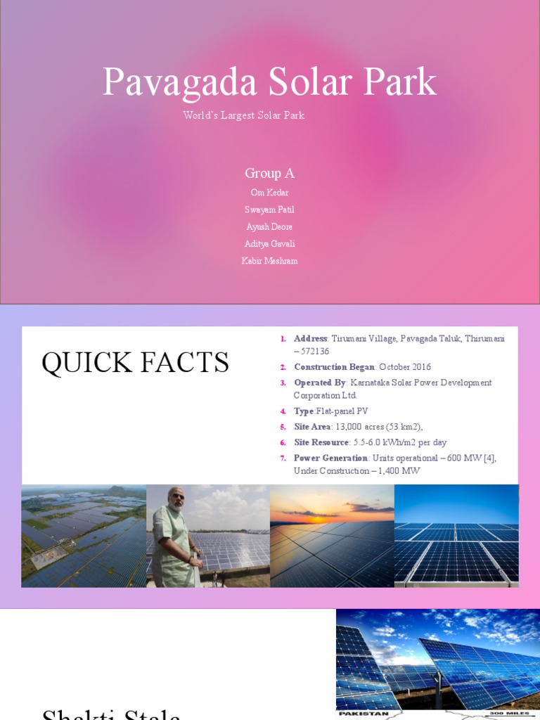 Solar Park | PDF | Solar Power | Power Inverter