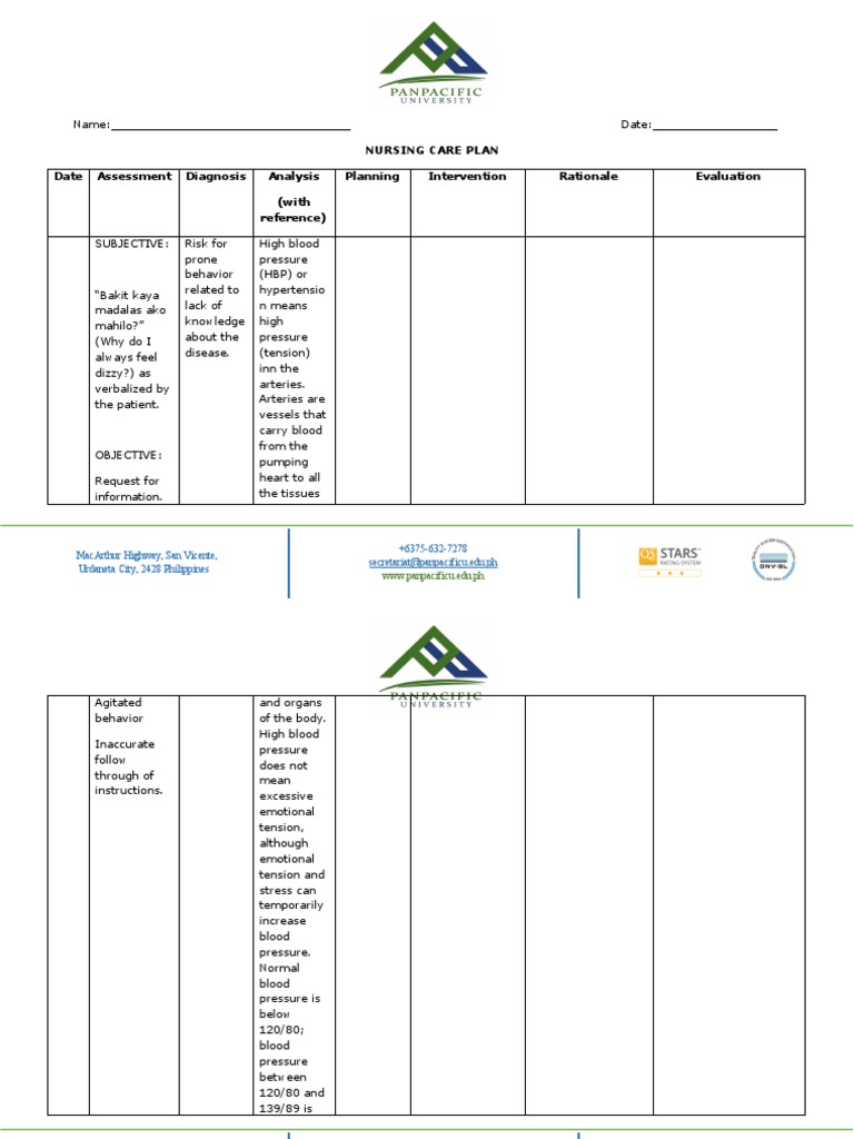 NCP 2023 | PDF | Hypertension | Artery