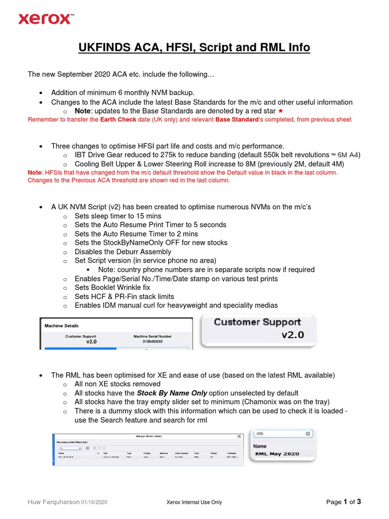 Xerox Iridesse Configurator Update | PDF | Information Technology ...