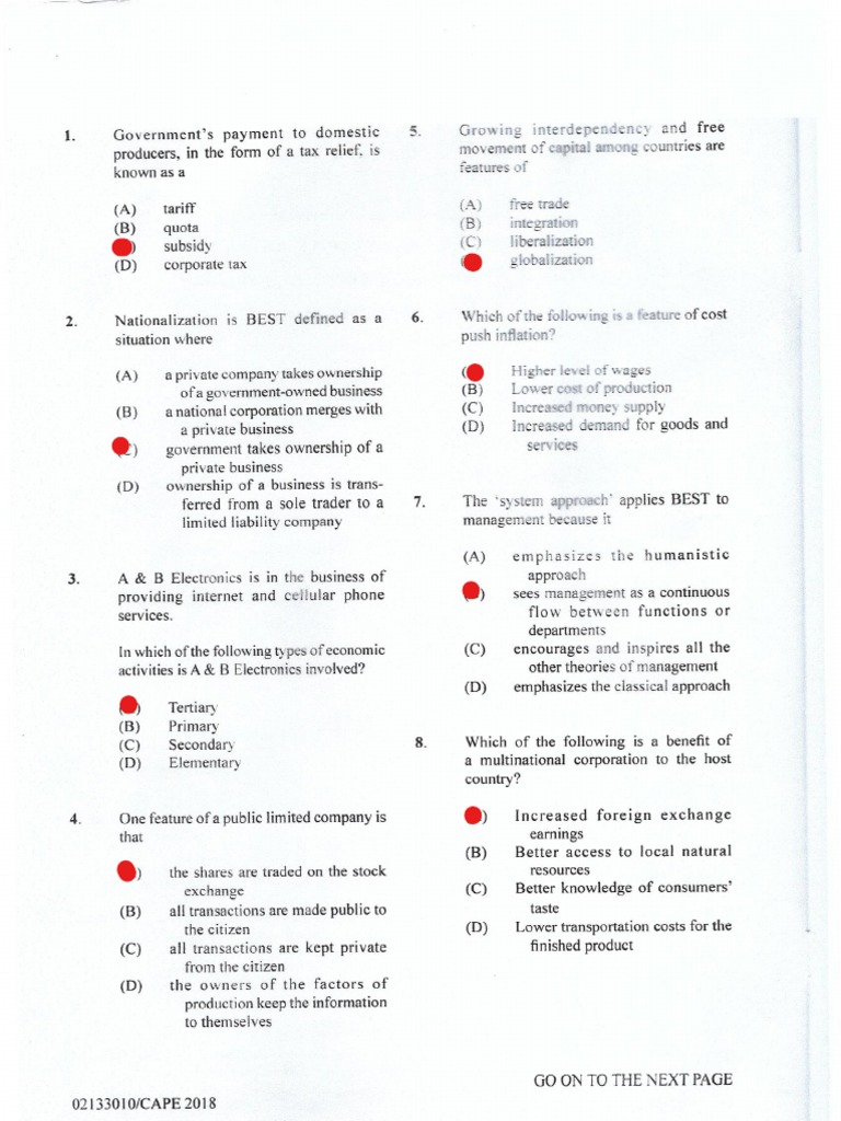 Cape Mob 2018 U1 P1 | PDF
