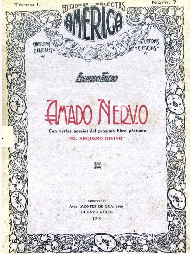 Amado Nervo - Eduardo Talero | PDF | Amor | Poesía