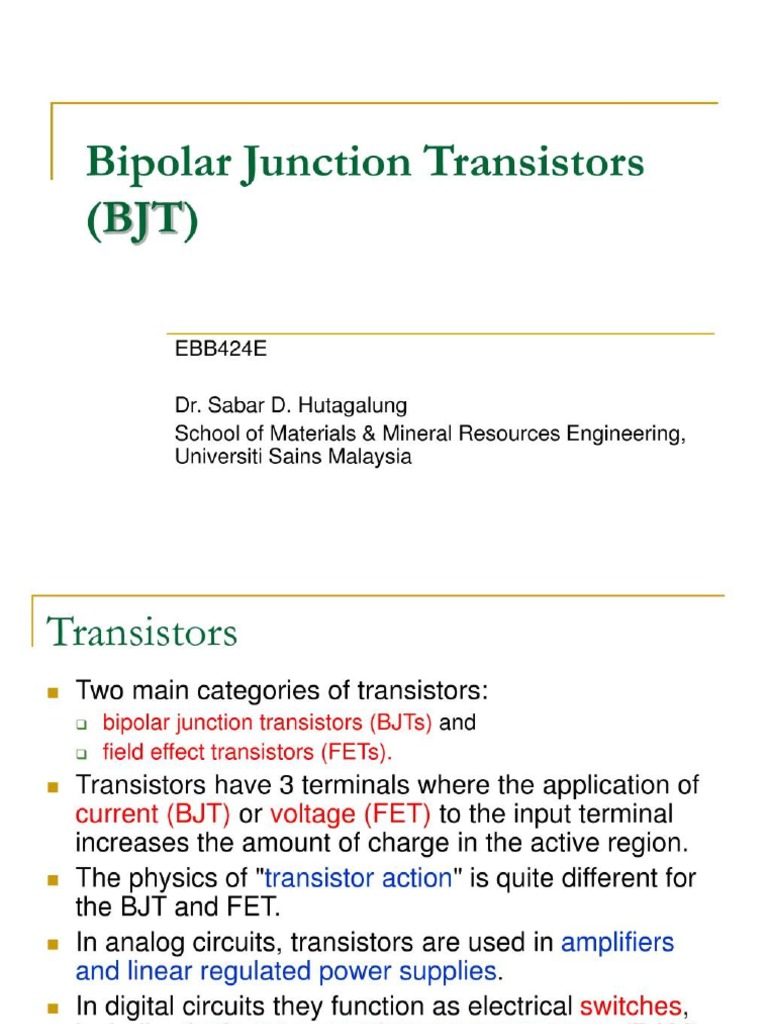 BJT Download | PDF