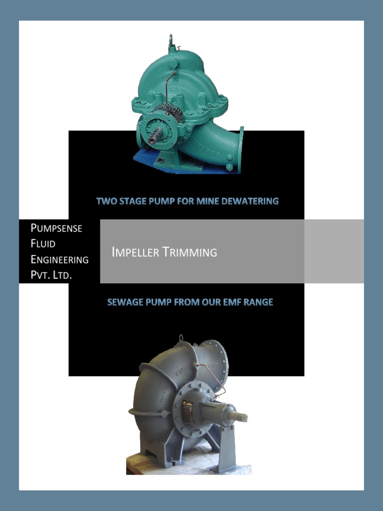 Impeller Trimming | Download Free PDF | Pump | Mechanical Engineering