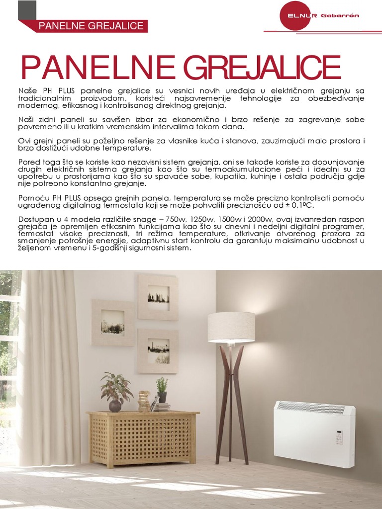 Katalog Konvektorske I IC Grejalice | PDF