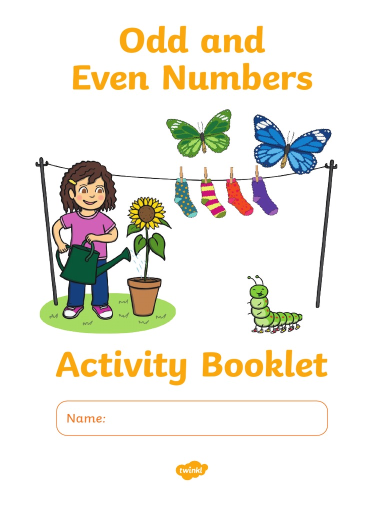 T M 31928 Odd and Even Numbers Activity Booklet - Ver - 1 | PDF