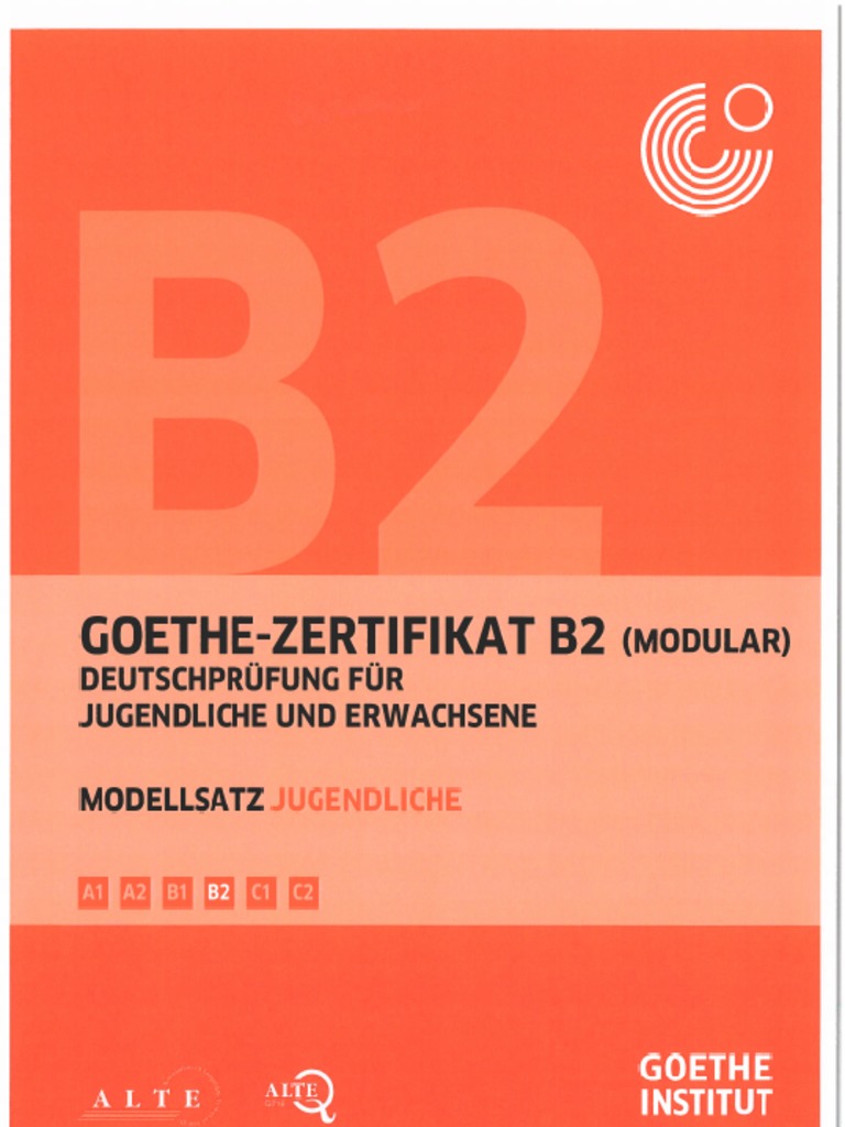 Goethe B2 Jugendliche | PDF