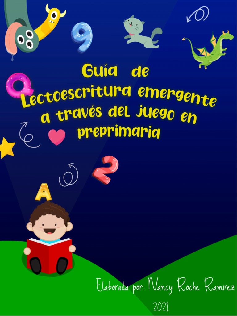 Guía Lectoescritura Emergente Nancy Roche | PDF | Aprendizaje | Escritura