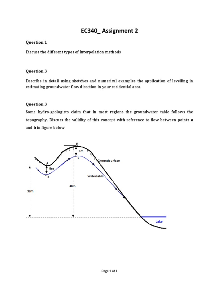 EC340 Theory Assign2 | PDF
