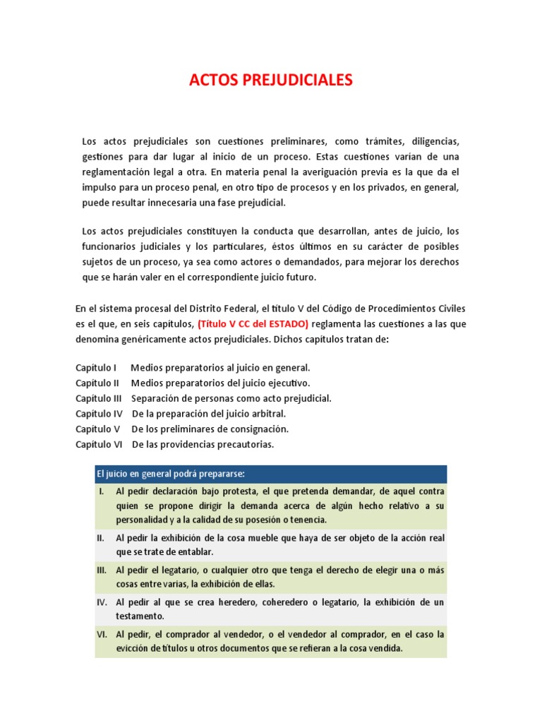 ACTOS PREJUDICIALES. JULIOdocx | PDF | Demanda judicial | Pagos