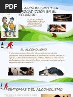 Triptico Alcoholismo | PDF | Alcoholismo | La dependencia de sustancias