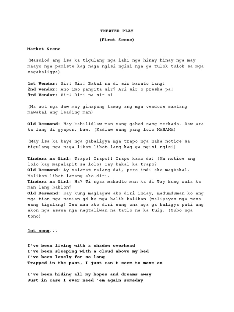 Theater Play 1 | PDF