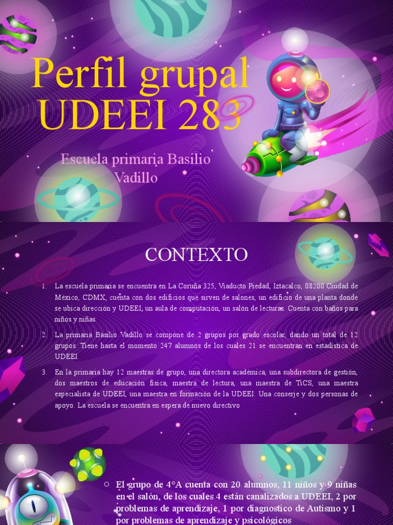 Perfil Grupal | PDF | Escritura | Palabra