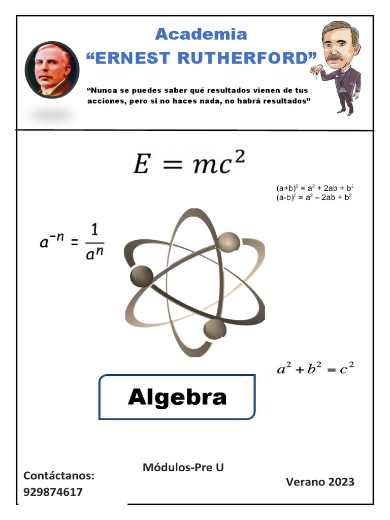 Algebra-Semana 1 | PDF