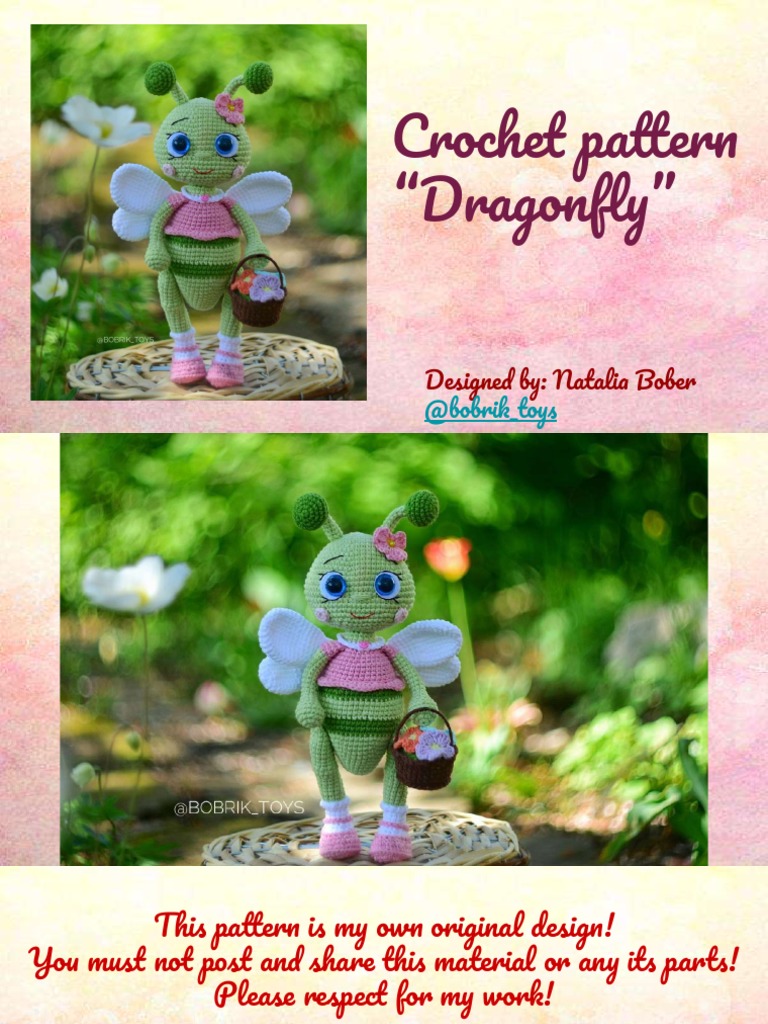 Dragonfly | PDF | Crochet | Yarn