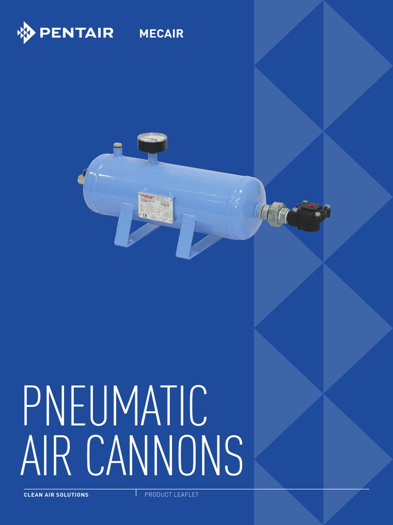 Pentair Mecair Pneumatic Air Cannons | PDF | Valve | Steel