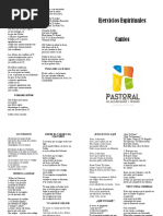 Esquema de Cantos para Misa Con Acordes | PDF | Misa (liturgia) | eucaristía