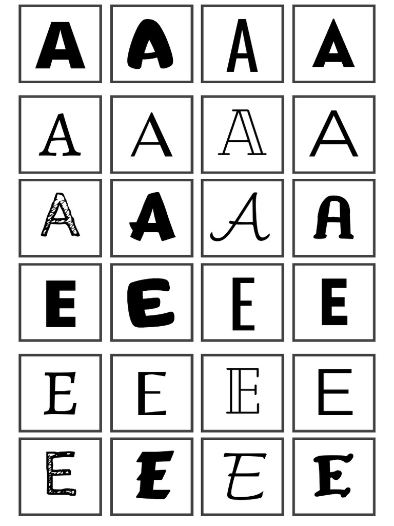 Aaaa A AAA Eeee E EEE | PDF