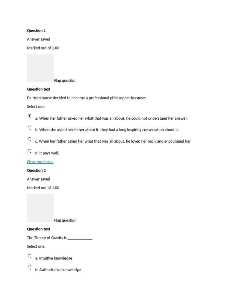 Final Exams Phil 1402 | PDF | Knowledge | Plato