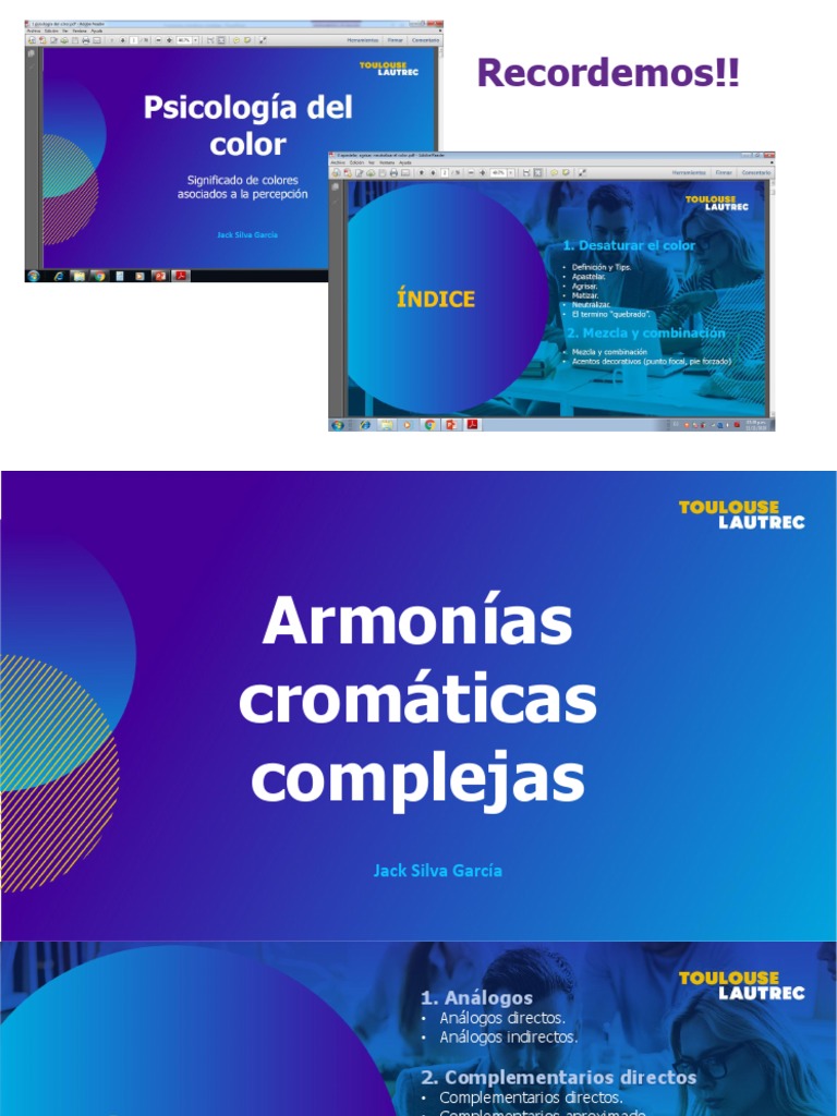 Armonías Cromáticas Complejas | PDF | Color | Amarillo