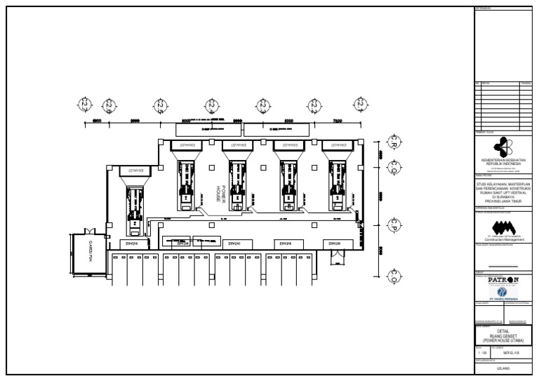 Layout Ruang Genset | PDF