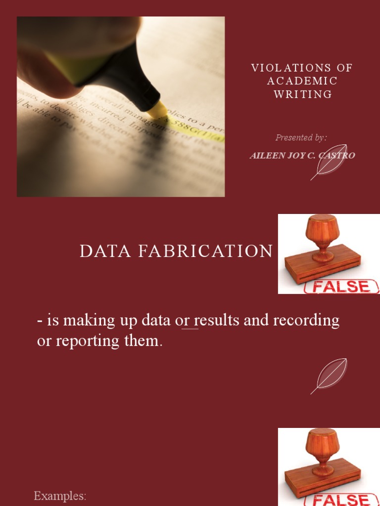 Academic Integrity Violations | PDF | Academic Dishonesty | Self Esteem