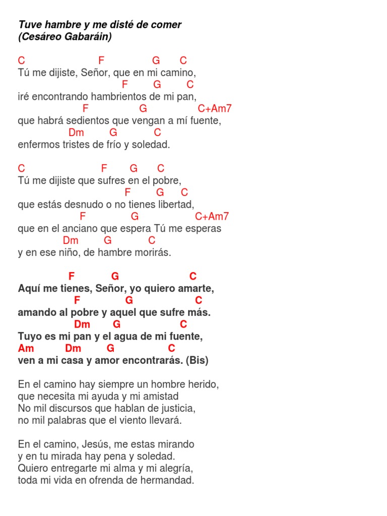 Tuve Hambre y Me Disté de Comer | PDF