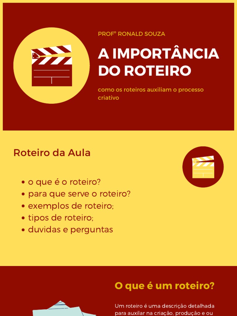 A Importância Do Roteiro | PDF | Roteiro | Quadrinhos