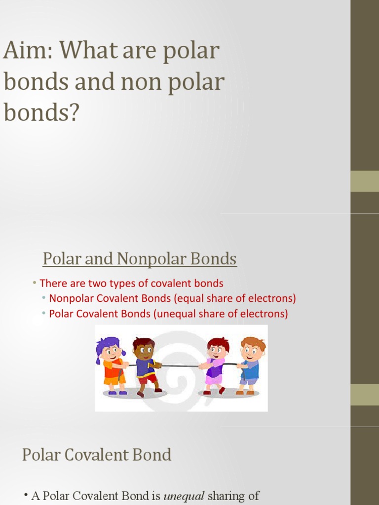Lesson 2 Polar Bonds and Polar Molecules | PDF | Teaching Methods ...