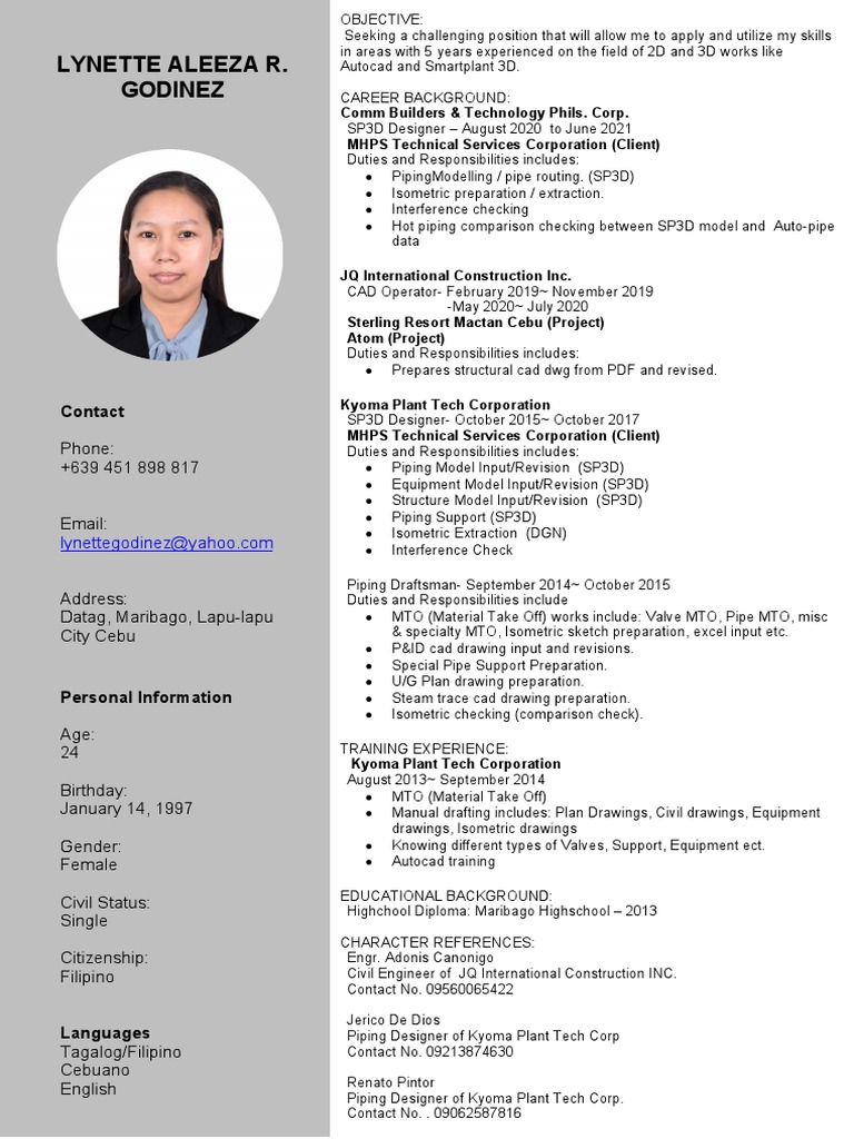 Lynette Aeeza Godinez | PDF