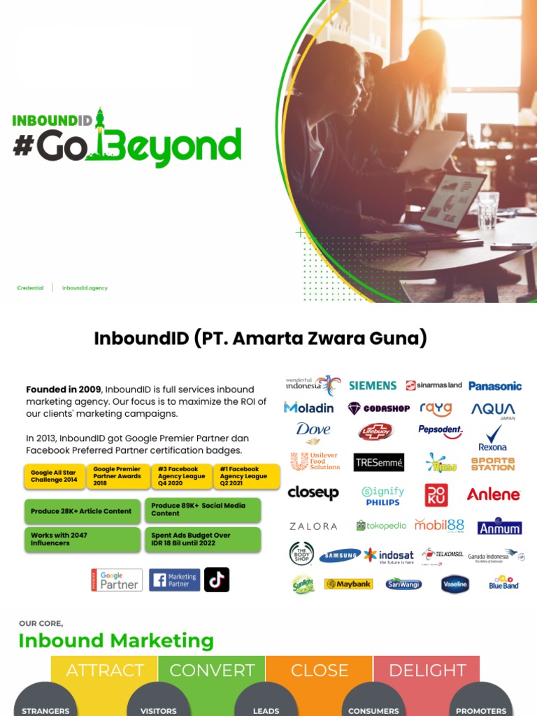 InboundID - Credentials 2022 - Lun | PDF | Advertising | Search Engine ...