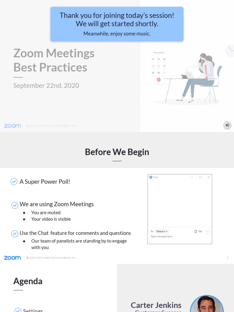 2020 09 22 Zoom Meeting Best Practices | PDF | Mobile App | Google Play