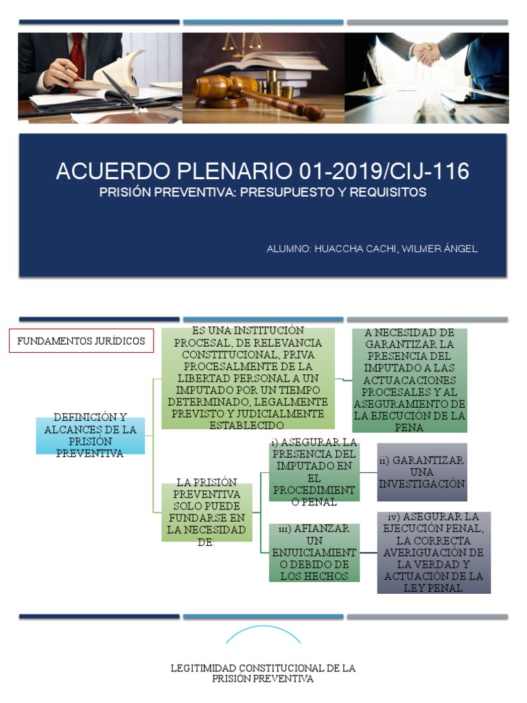 Acuerdo Plenario 01 2019 Cij 116 | PDF | Derecho penal | Pena capital